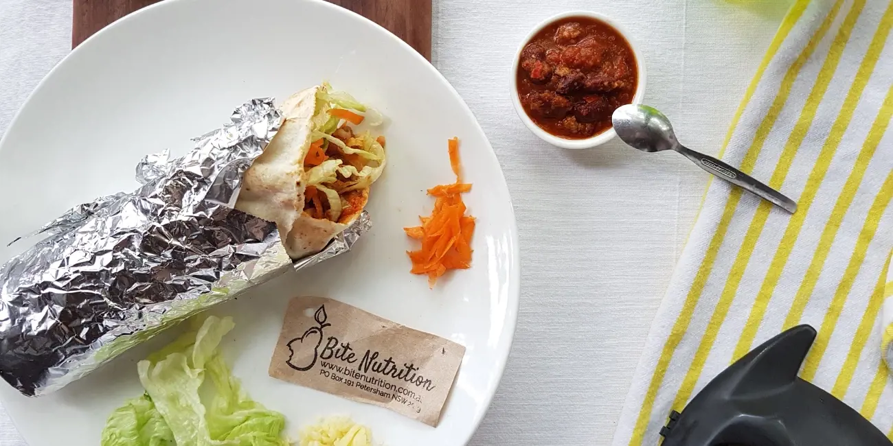 Spicy (but not really) Wraps - Care for Kids